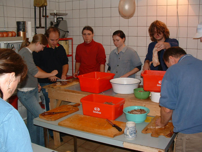 GERMAN SAUSAGE – ARMY BARRACKS