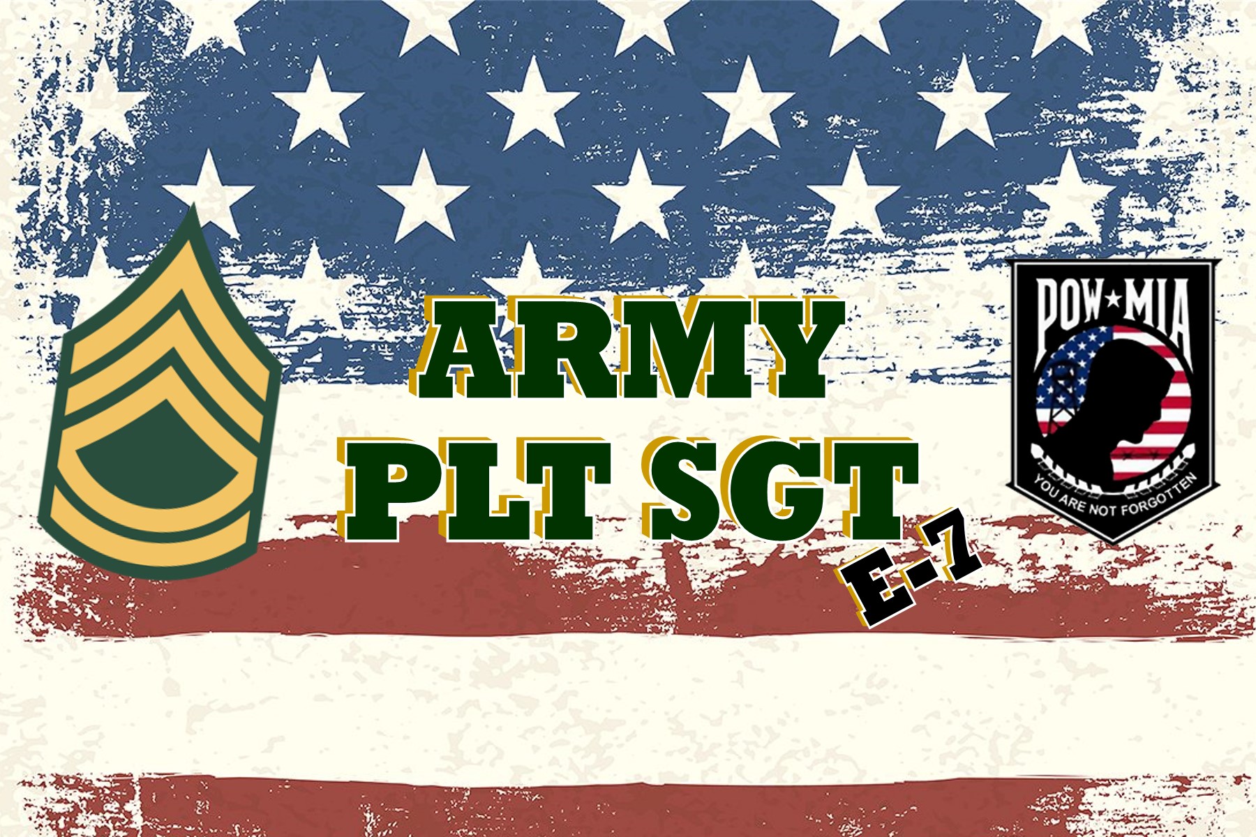 ARMY PLT SGT – ARMY BARRACKS