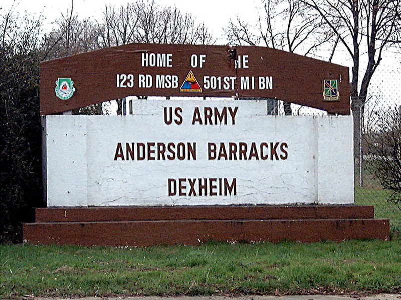 ANDERSON BARRACKS – ARMY BARRACKS
