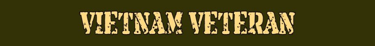 VIETNAM VETERAN – ARMY BARRACKS